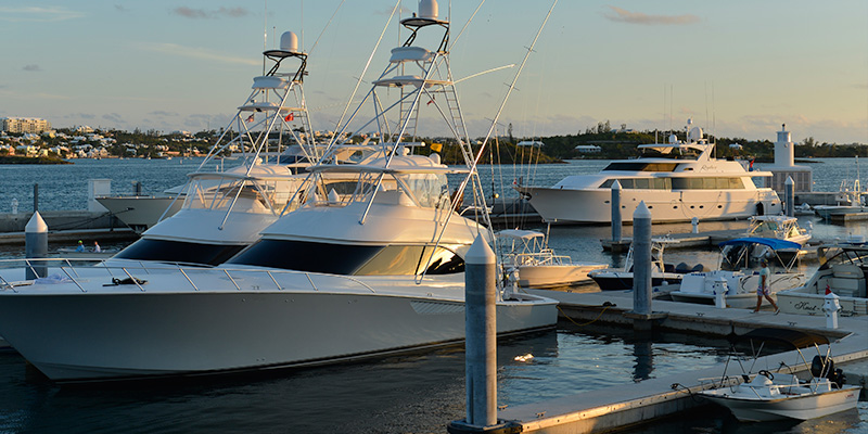 Marina - The Hamilton Princess & Beach Club Hotel in Bermuda