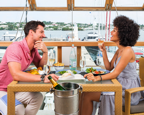 Best dining in Bermuda at the Hamilton Princess & Beach Club